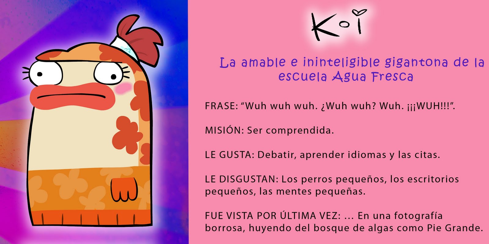 Cine Informacion y mas: Disney Channel - Pecezuelos - Conoce a sus ...