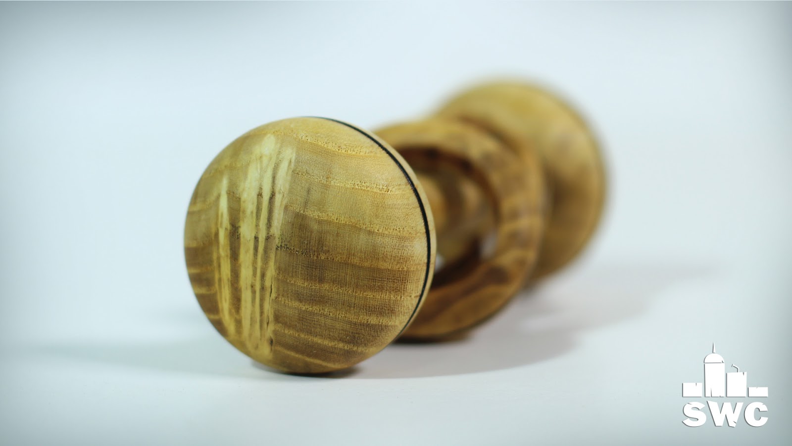 scrap wood city: Making a baby rattle with two captive rings out of ...