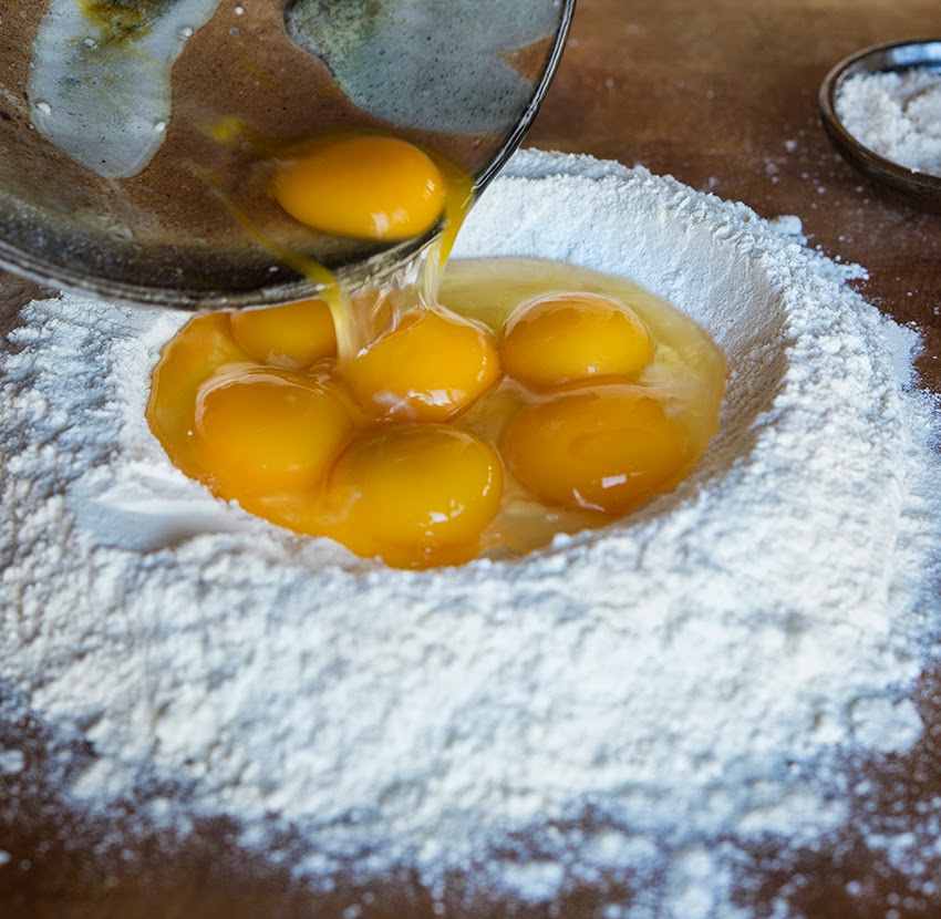 Homemade Pasta: Cappelletti or 'Little Hats' - WILD GREENS & SARDINES