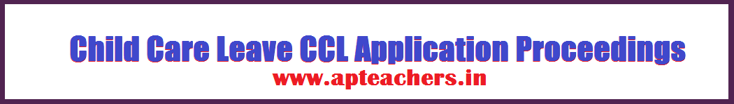 AP CCL Child Care Leave Application Form