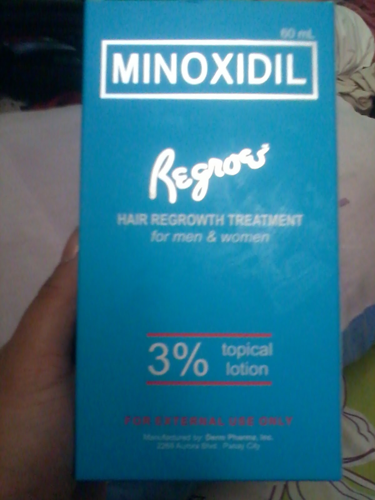 Brew of The Day: My Hair Loss Treatment - Minoxidil Regroe