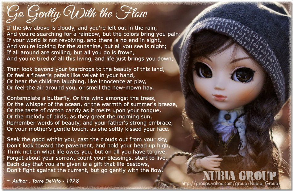 * Nubia_group Inspiration *: Go Gently With the Flow