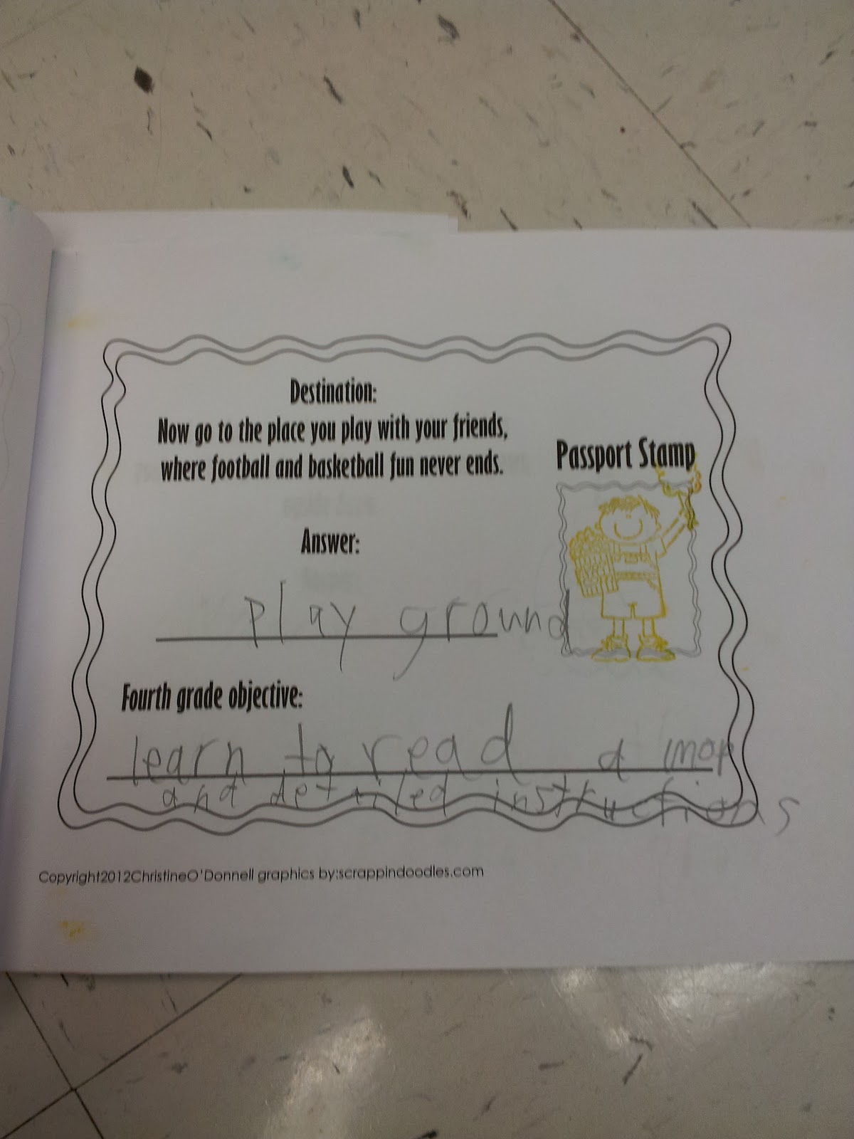 End of the year scavenger hunt is a hit!