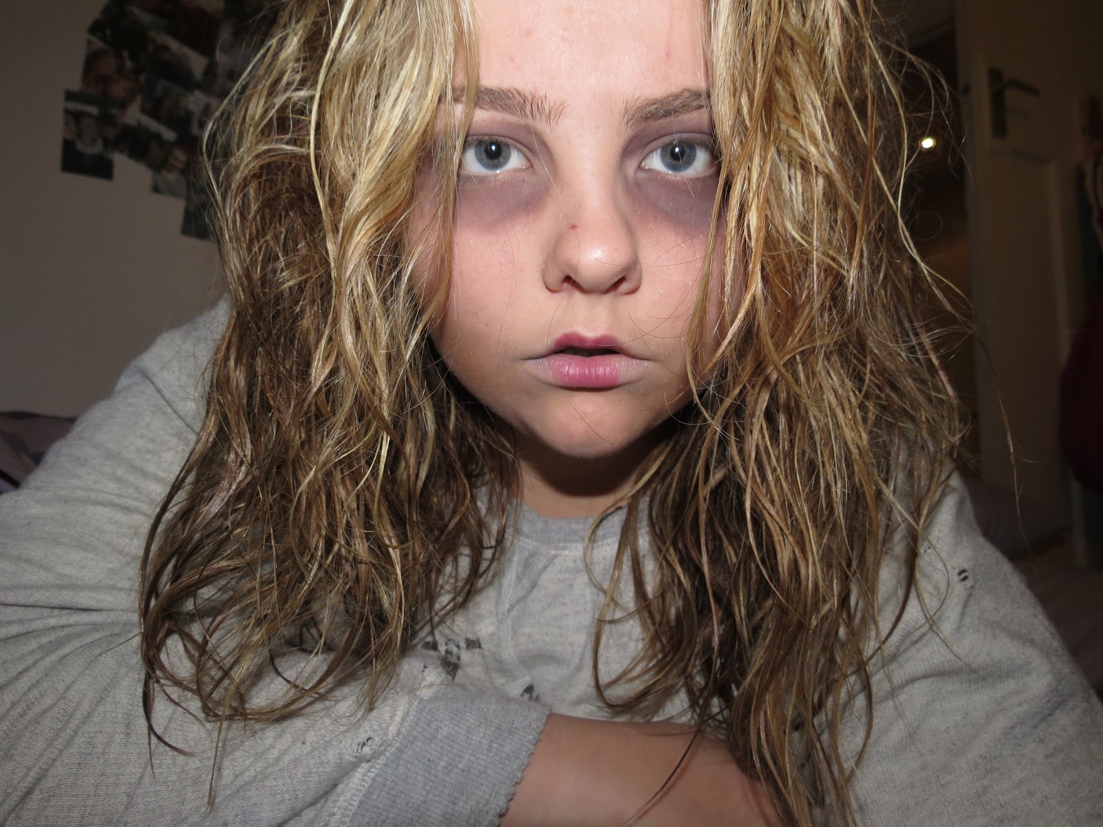 M.E.S.S. Media: Basic Possessed Child Makeup Ideas