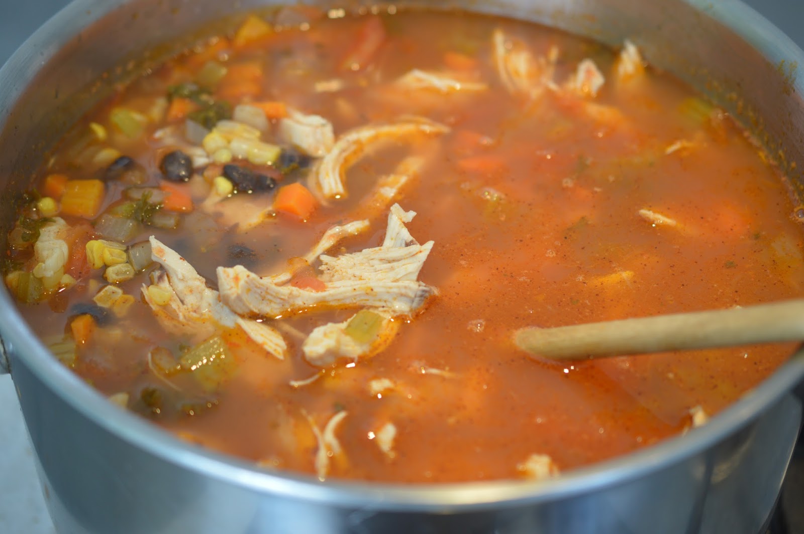 Lili popotte: Soupe mexicaine au poulet