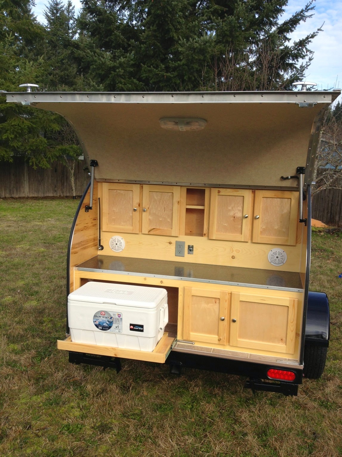 Tiny Yellow Teardrop: Featured Teardrop: O-rama! Teardrop Trailers