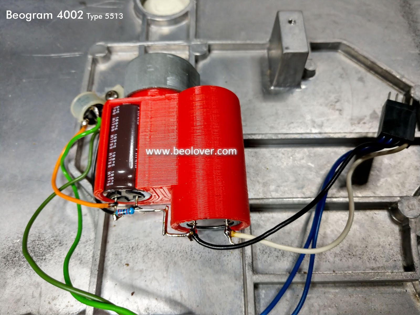 beolover: Beogram 4002 Type 5513: Inside Work