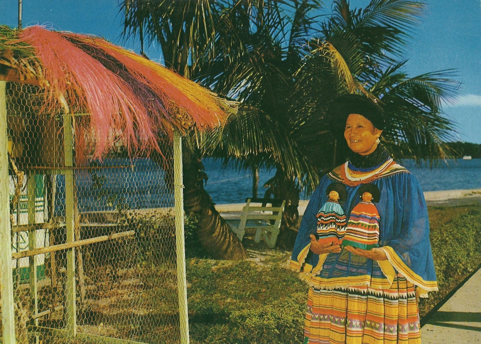 Vintage Travel Postcards: Florida Seminoles