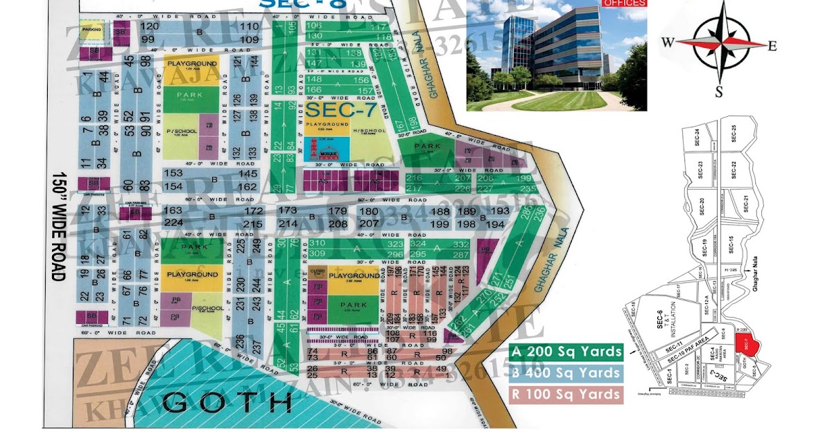 MDA Scheme 1 Sector 7 map