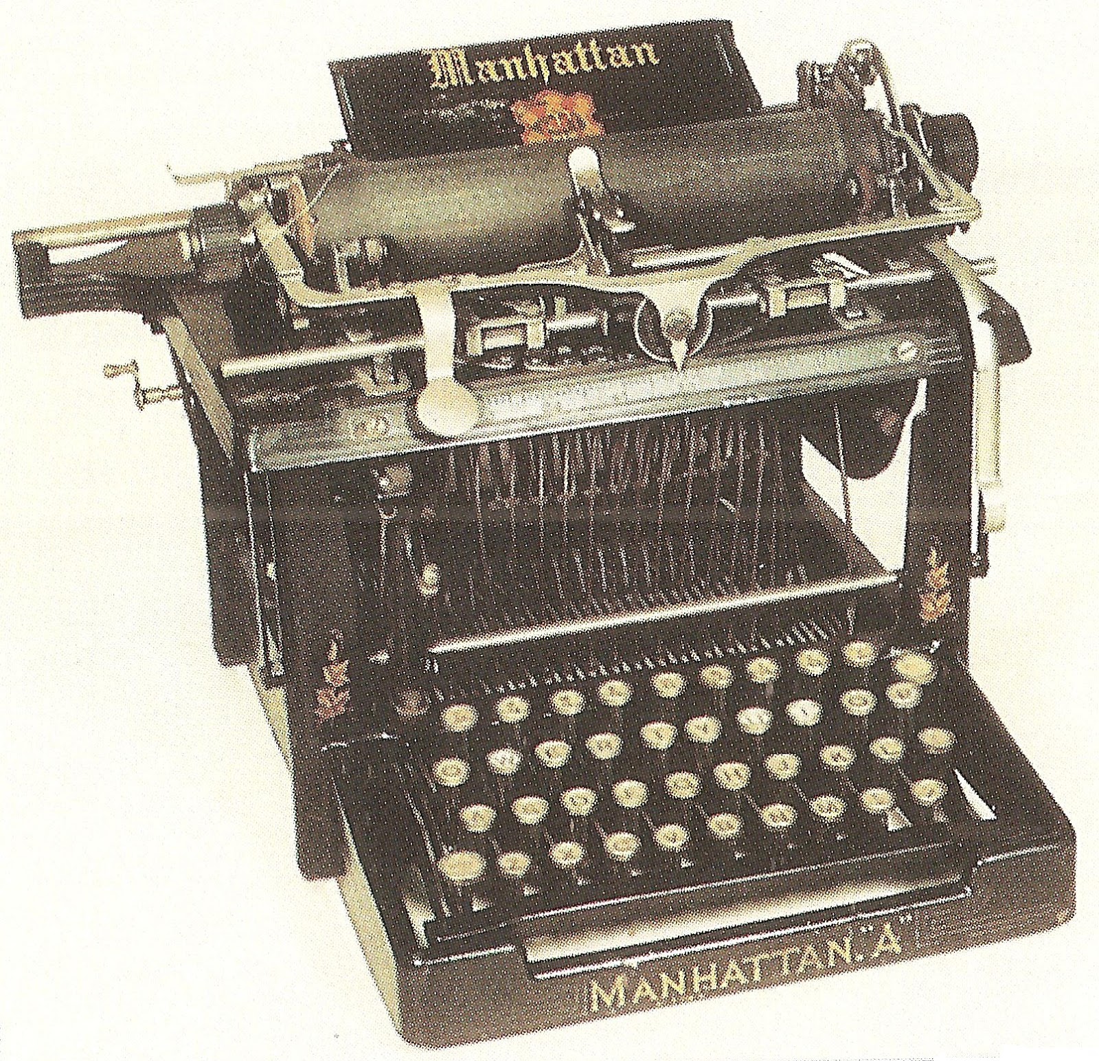 oz.Typewriter: On This Day in Typewriter History: The Manhattan and the ...