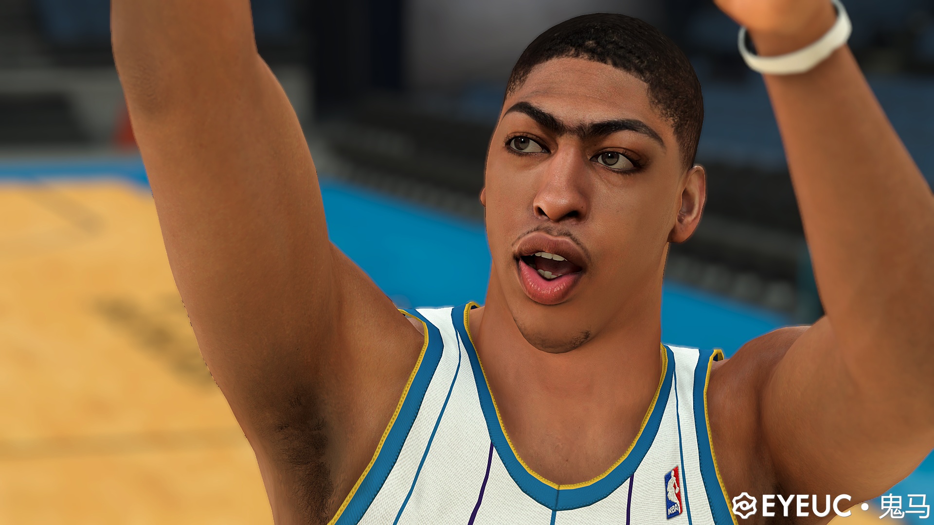 Anthony Davis Cyberface and Body Model New Orleans Hornets 2012-2013 By ...