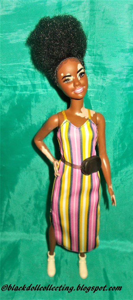 Black Doll Collecting: Fashionista 135 Vitiligo Barbie