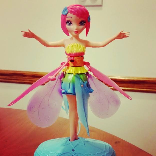 Deluxe Flutterbye Light Up Flying Fairy Review plus Toy Testing at ...