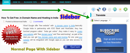 How To Remove Blogger Sidebar and Create Full Width Page - Nafisflahi Forum