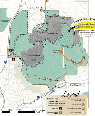 Mein Hiking Database: Golden: North Table Mountain Park