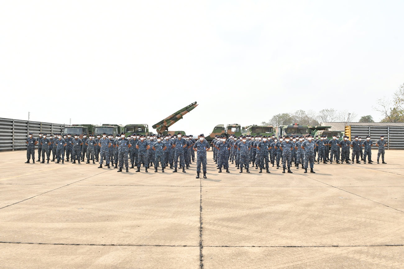 AAG_th บันทึกประจำวัน: ภาพเปิดเผยกองทัพอากาศไทยนำอาวุธปล่อยนำวิถีพื้นสู่อากาศระยะปานกลาง KS-1C ...