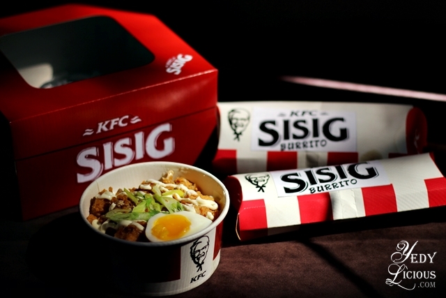 KFC Sisig Rice Bowl and KFC Sisig Burrito | YedyLicious Manila Food ...