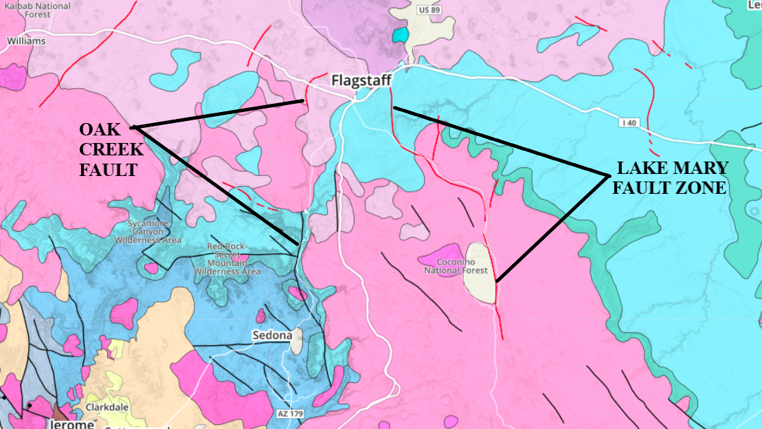 Mark Thomas - Geology: FAULTS OF THE SAN FRANCISCO VOLCANIC FIELD