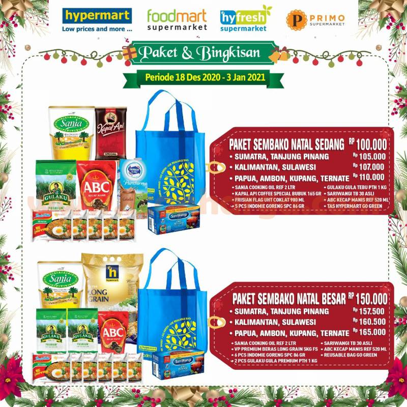 HYPERMART Promo Hampers – Parcel Natal 2020* - scanharga