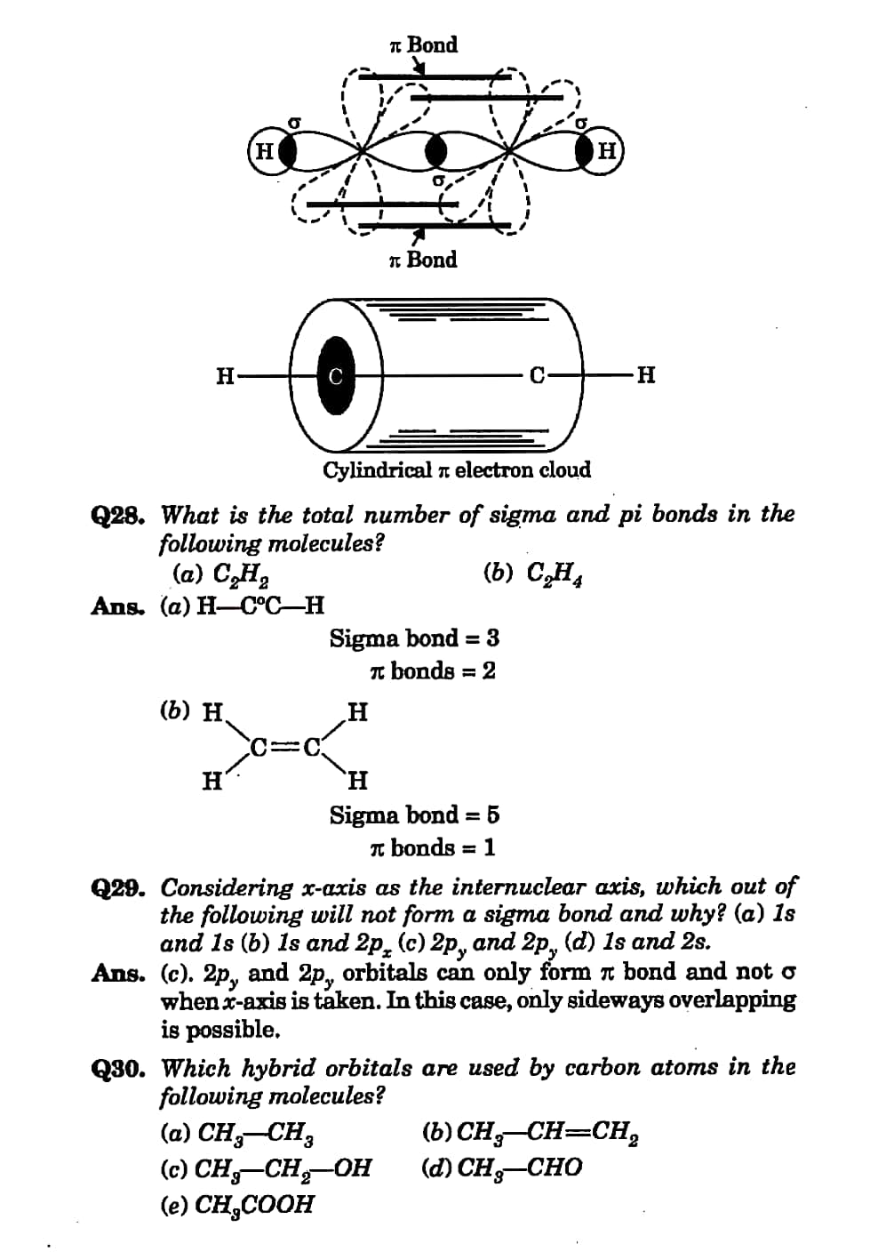 Chemical bonding and molecular structure class 11 chemistry - Studypur