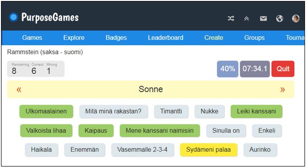 Matleenan blogi: PurposeGames - käytä tai luo oppimispelejä