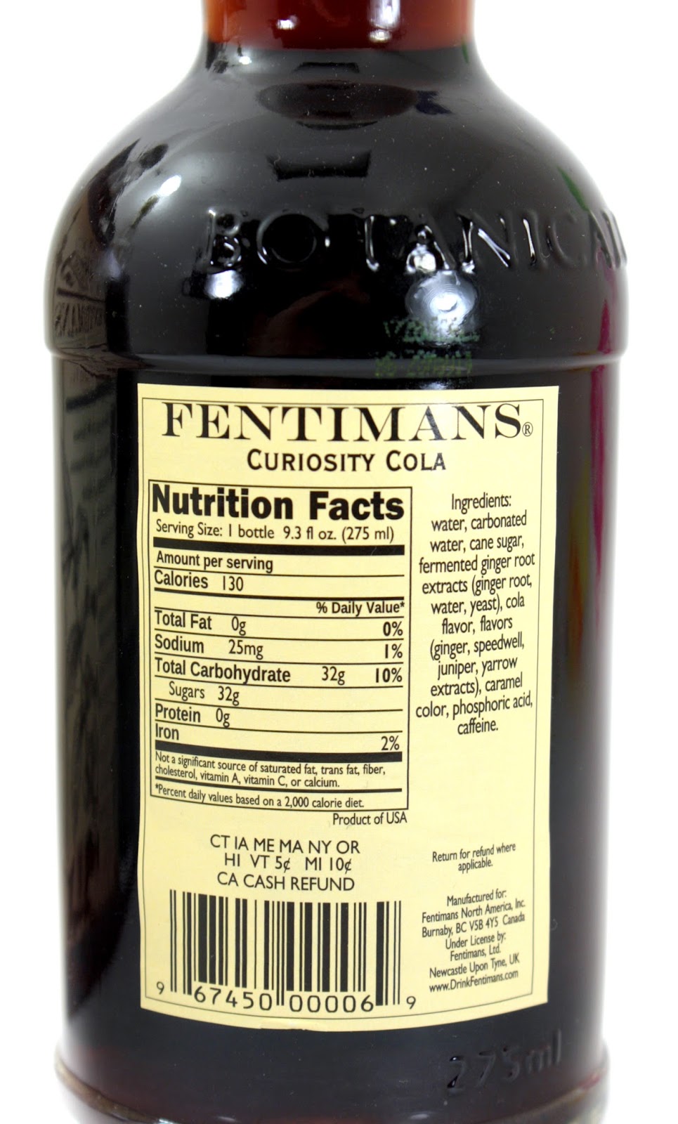 Sometimes Foodie: Fentimans Curiosity Cola - Wegman's: Cherry Hill, NJ