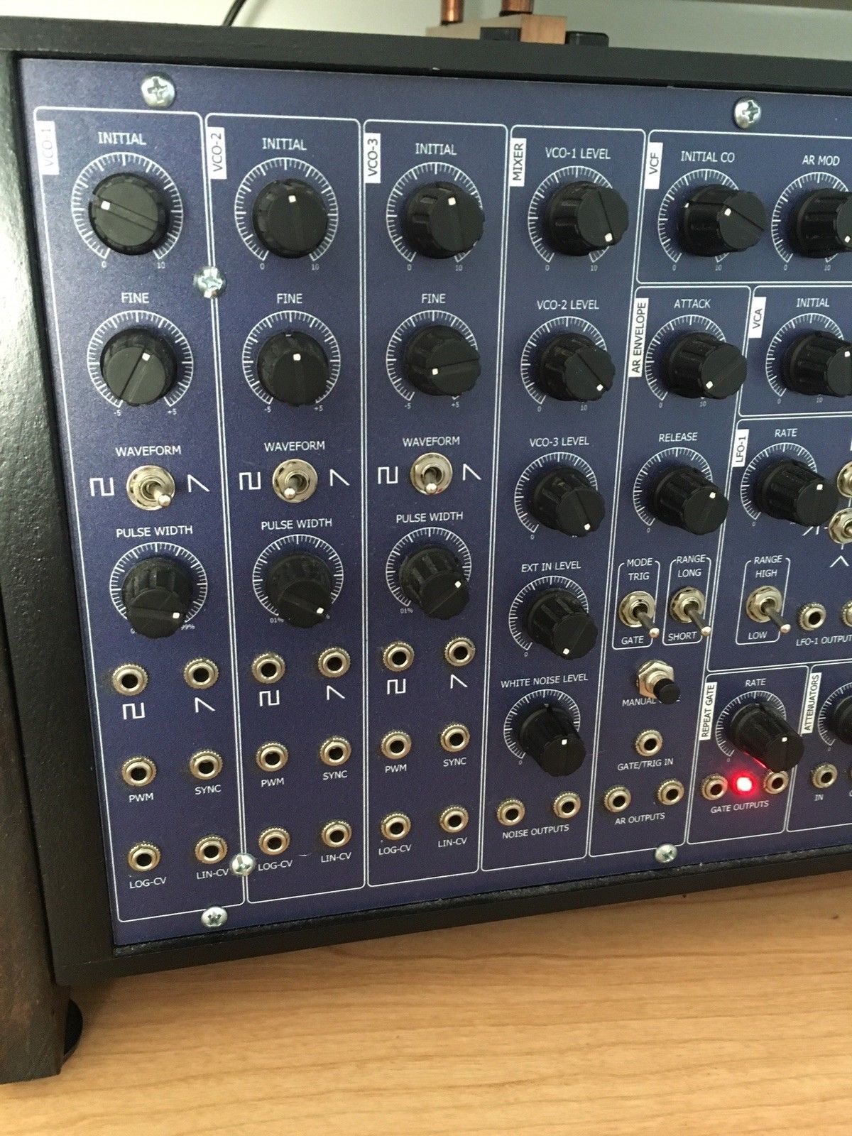 MATRIXSYNTH: MFOS Sound-Lab Ultimate Semi Modular Analog Synthesizer ...