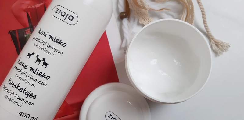 Review sampon si masca de par Ziaja cu proteine din lapte de capra ...