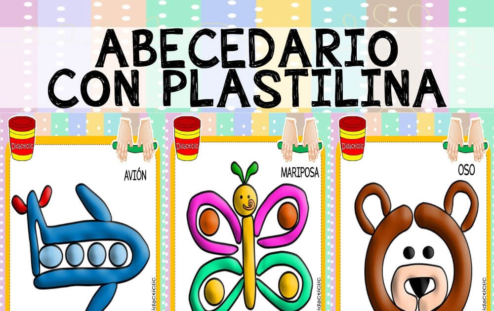 Modelando el Abecedario con Plastilina | Mundo de Rukkia