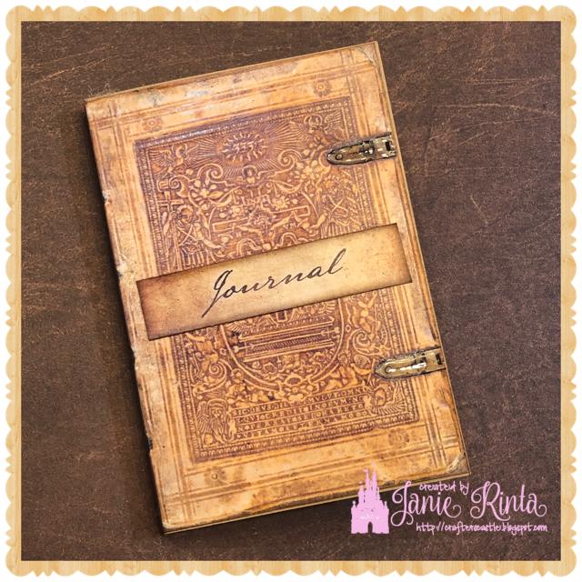 Crafter's Castle: Vintage Journal & Tutorial
