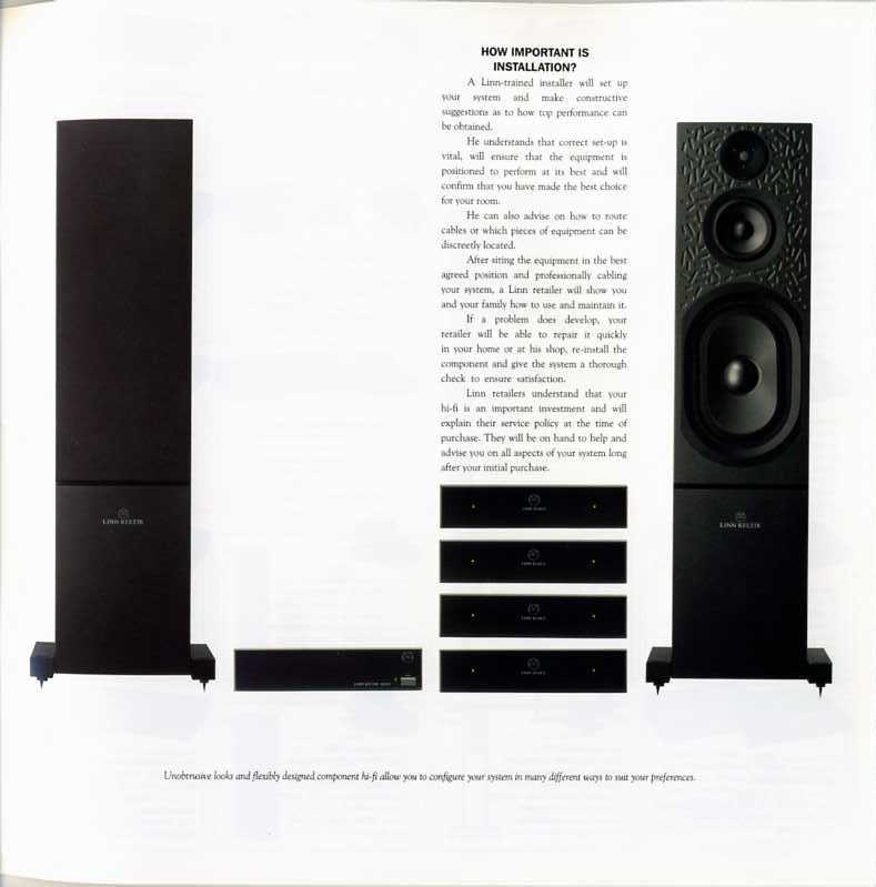 Audiophile Musings: Linn Brochures & Ads