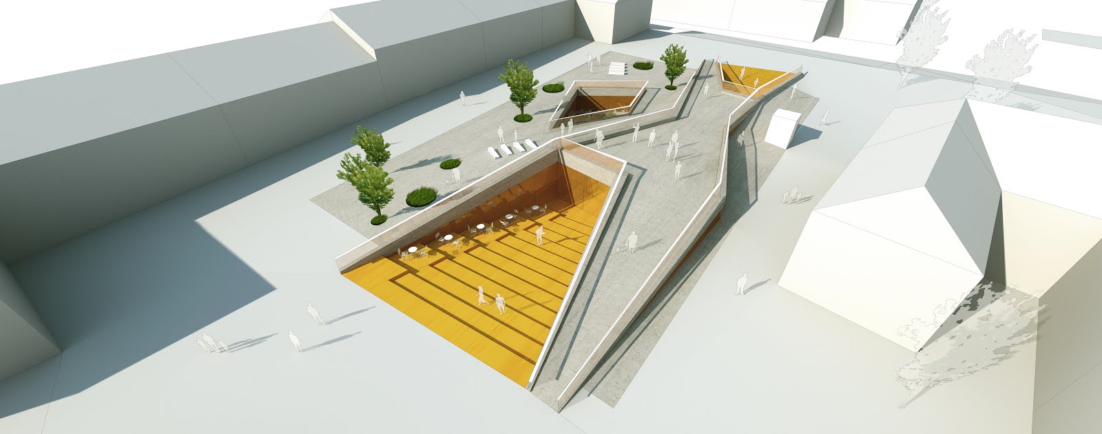 ALEXANDER SMAGA : XLAB_CONCEPT FOR A NEW UNDERGROUND LIBRARY, WITH Z ...