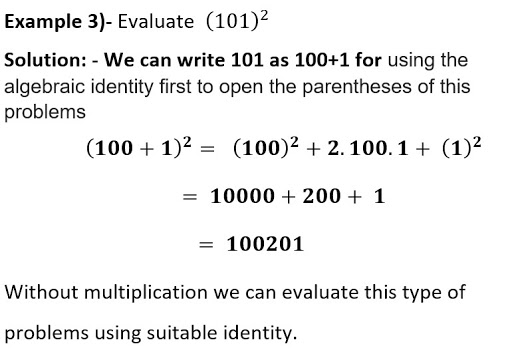 Mathematics : Mathematics Formula Algebra - Identities