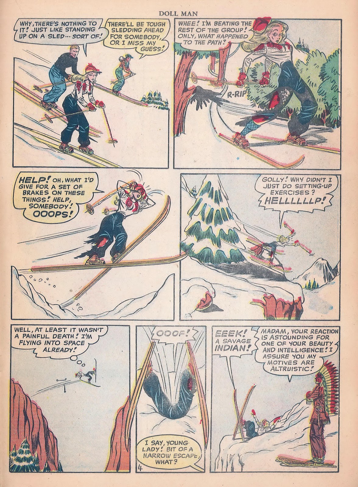 Torchy Todd: The Skiing Gig