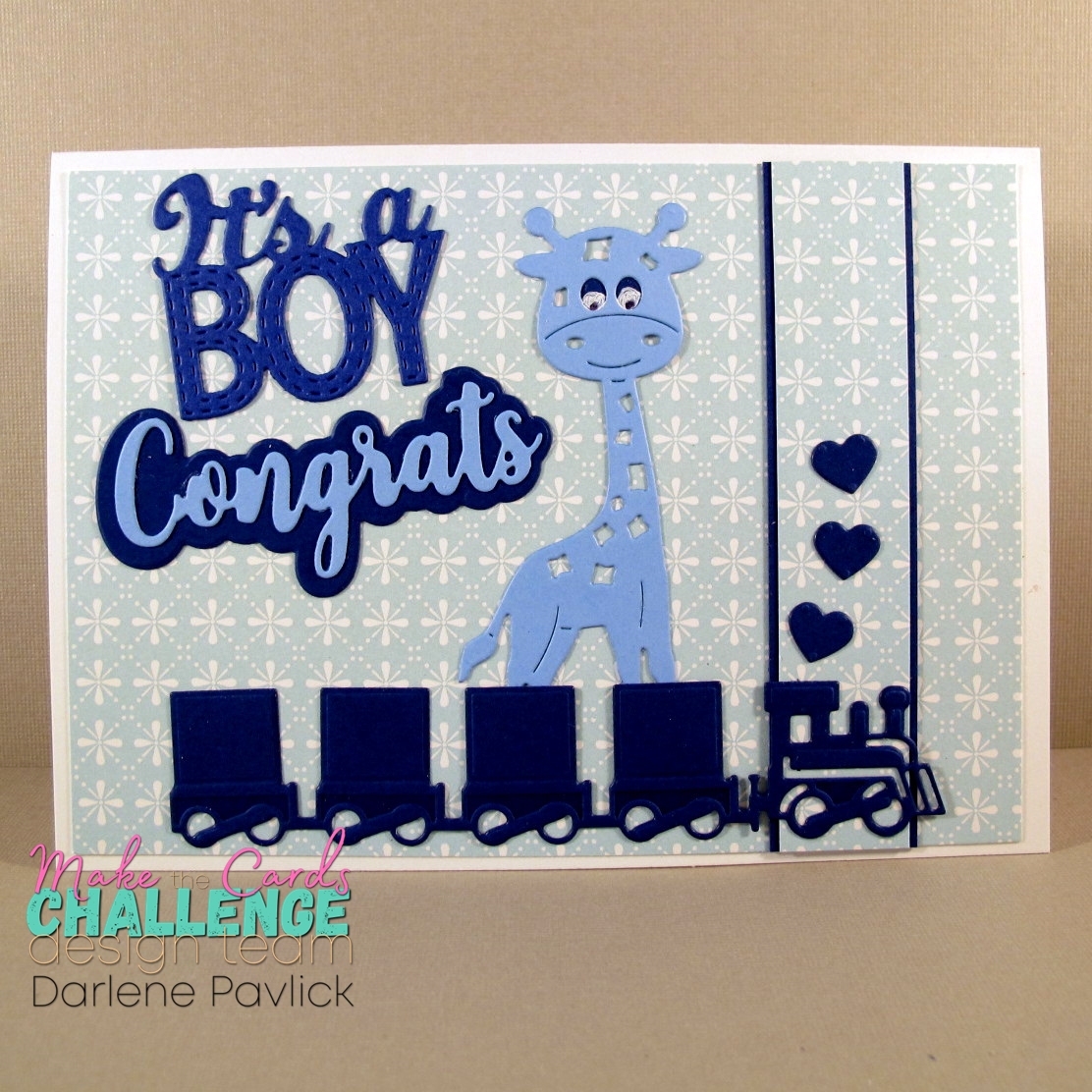 DAR'S CRAFTY CREATIONS: Make The Cards Challenge - Congratulations