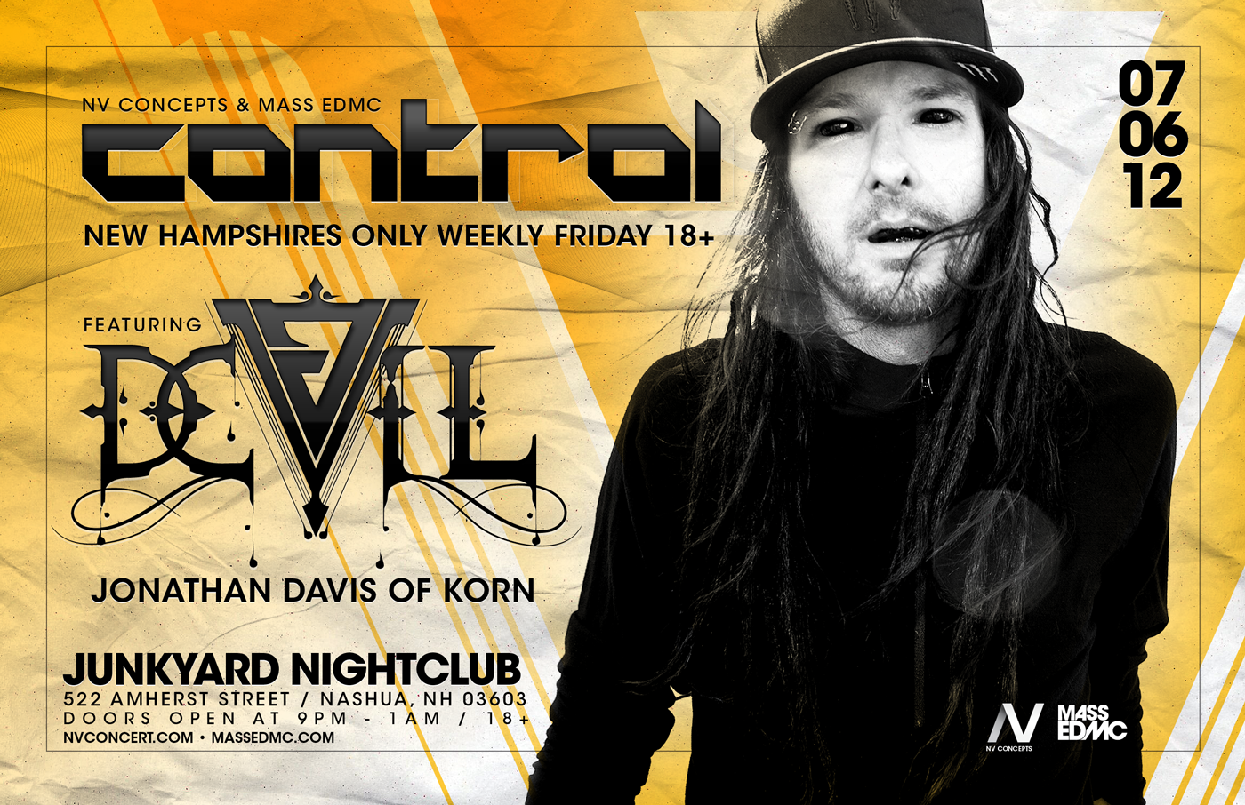 Eaten Up Inside: J Devil @ Nashua NH's 'The Junkyard' July 6th