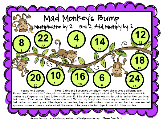 Fun Games 4 Learning: Monster Math Games Makeover!