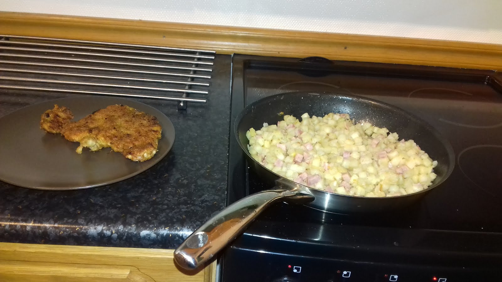 Skandynawianka czyli Anka w krainie fiordów: Schabowy + pytt i panne