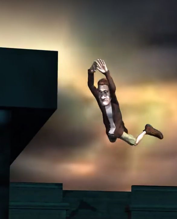 Jump Fail Animation and Gary Pye's Comic Faces