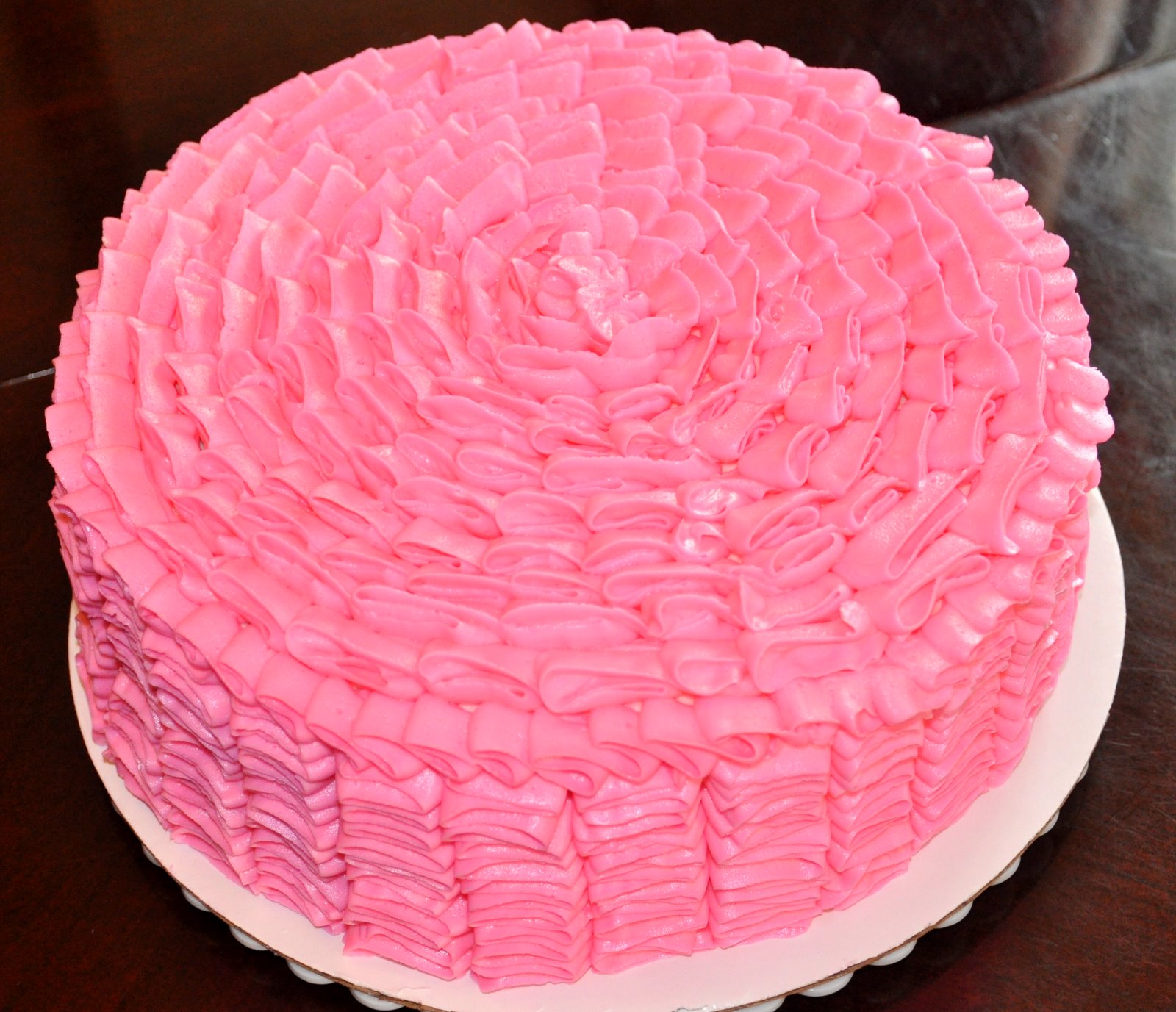 Sweet Cakes: Pink Ruffle Cake
