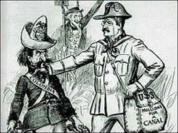 Imperialism Political Cartoon Analysis!!: The Panama Canal