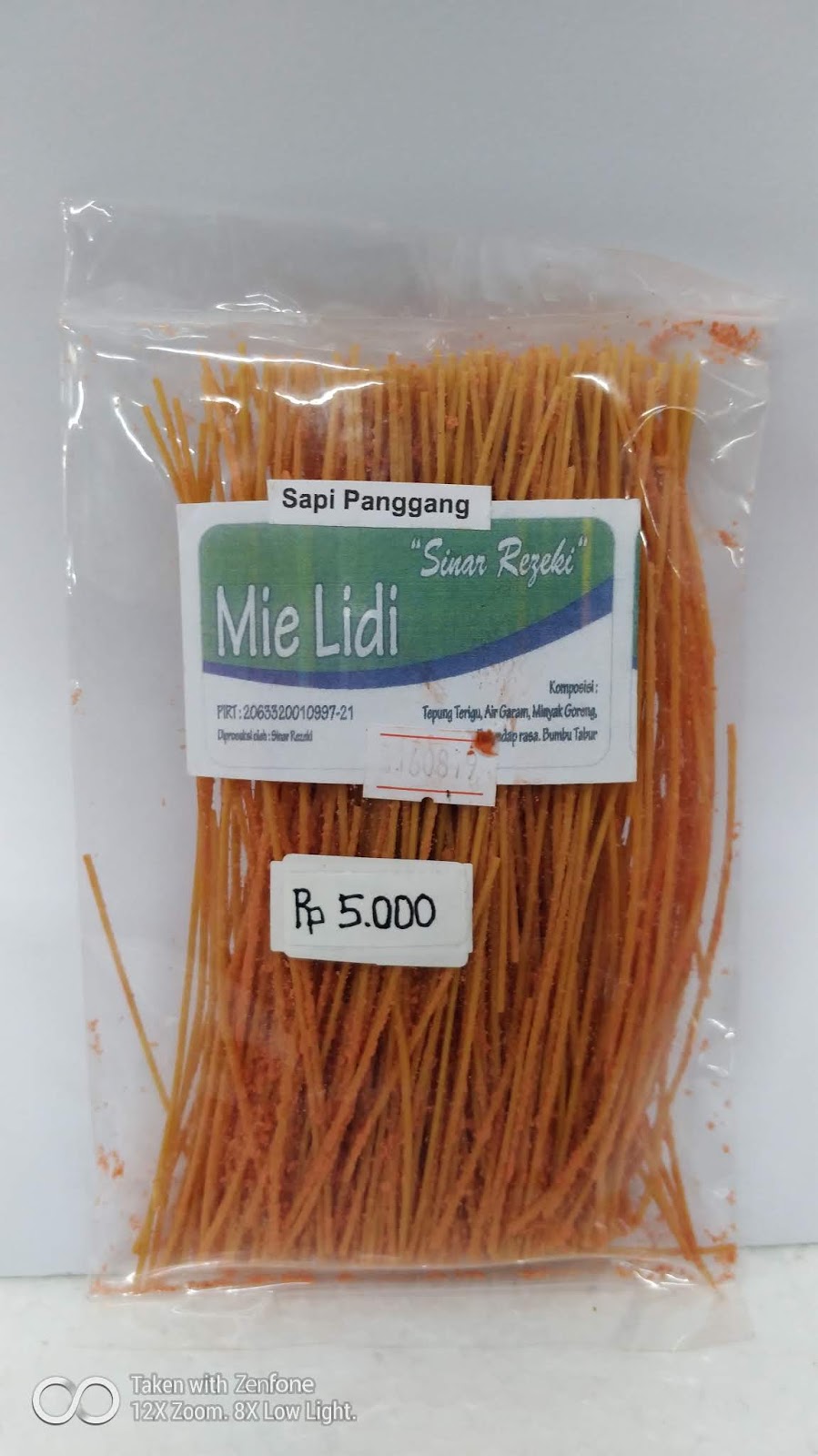 Mi Lidi Sapi Panggang