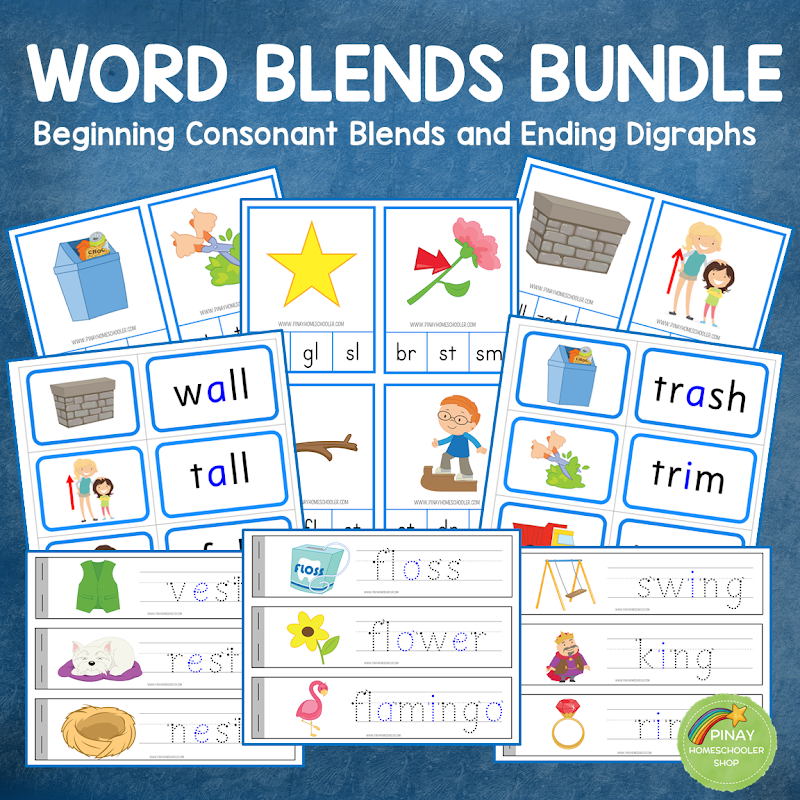Montessori Inspired Blue Series - Learning about Consonant Blends | The ...