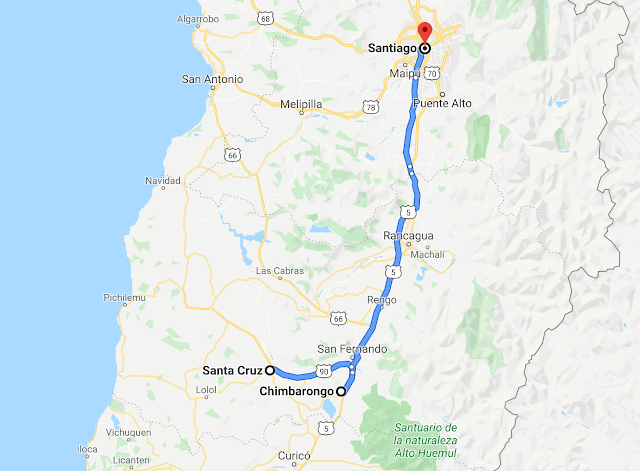 Curioseandando: Excursiones desde Santiago de Chile: Valle de Colchagua ...