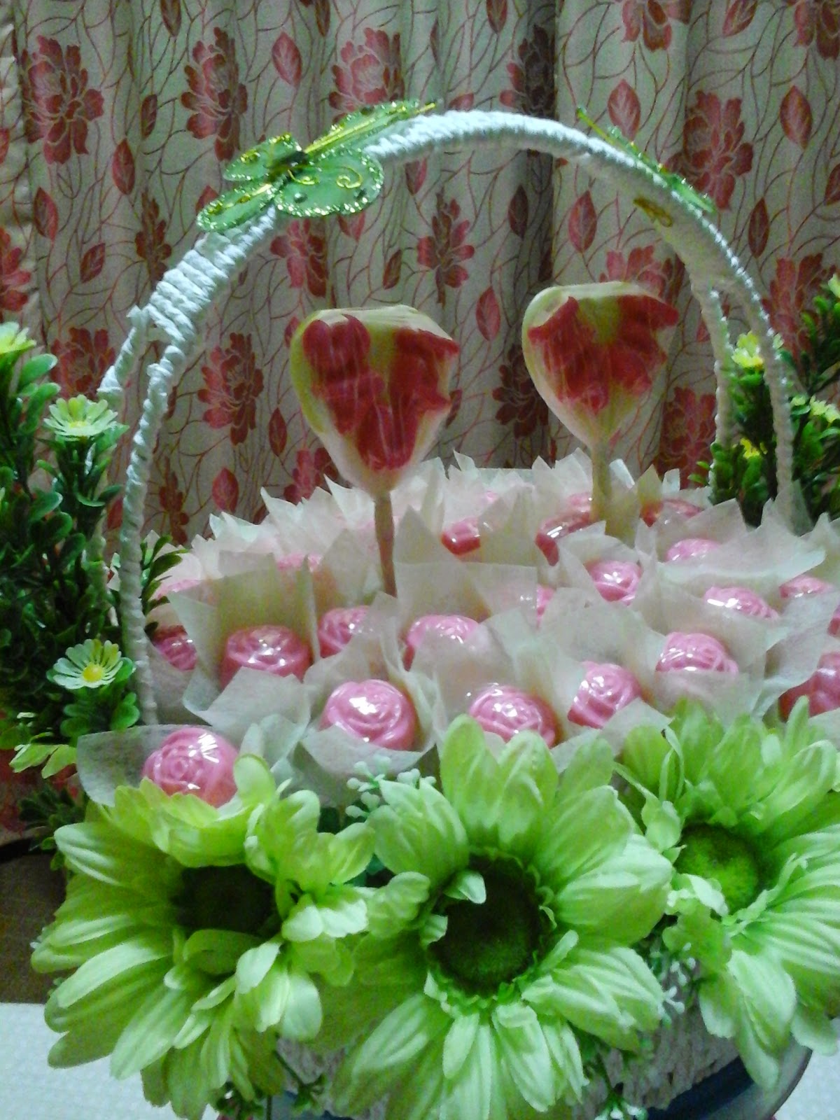 Seni Kreatif Perniagaan Homemade : Tutorial Gubahan Bunga Coklat