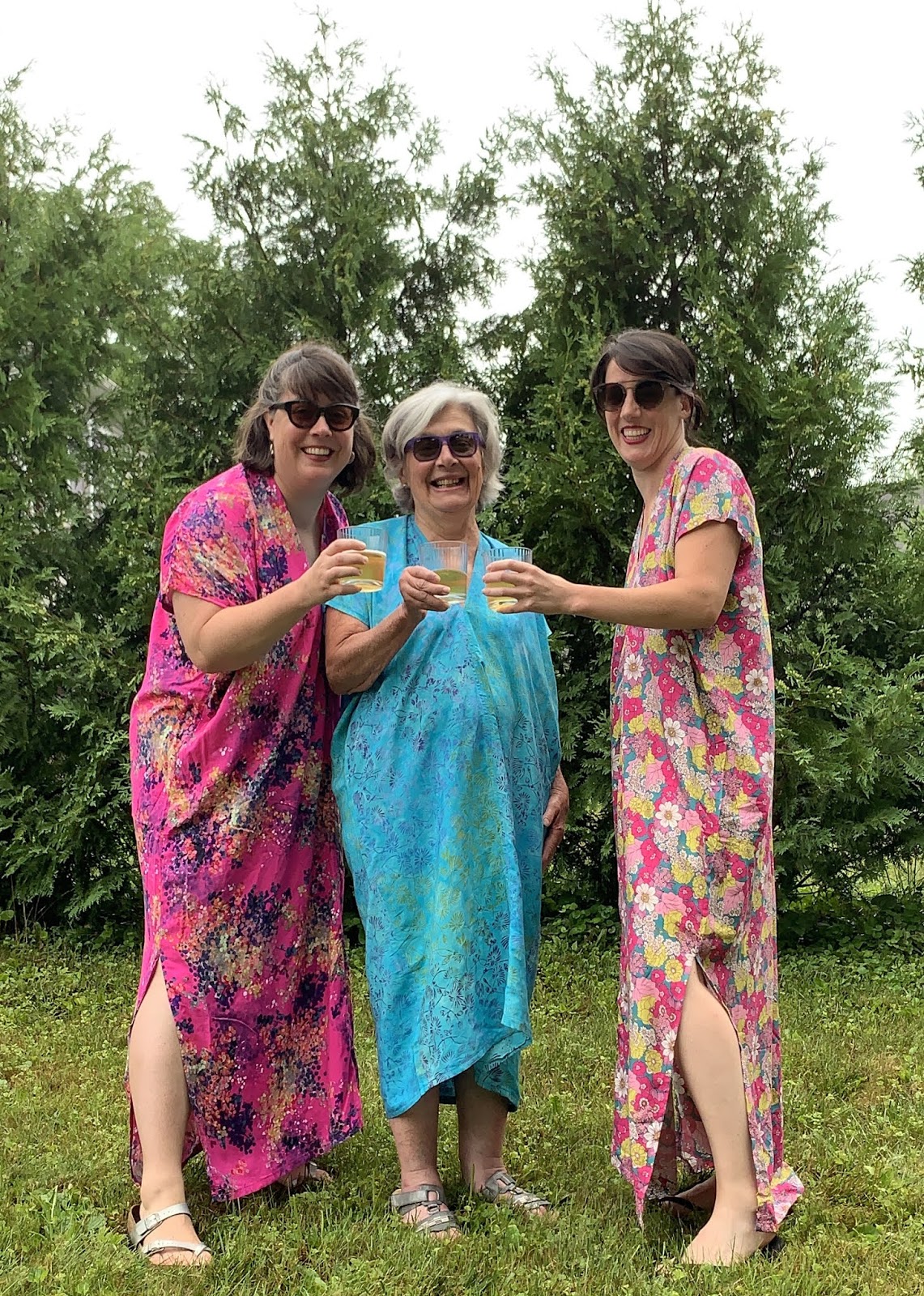 Cookin' & Craftin': Caftan Crew: Envelope Dress x 2