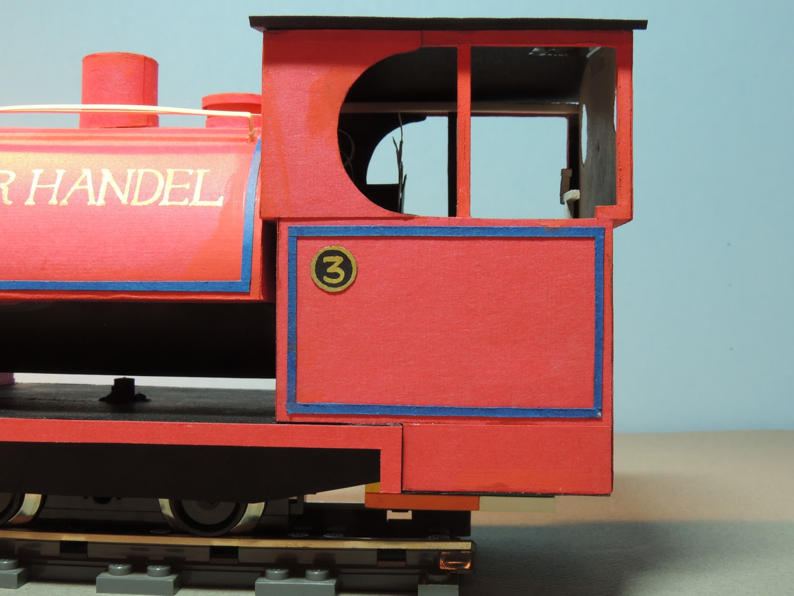 SodorModelRailroading: Modeling Sir Handel: Part 1