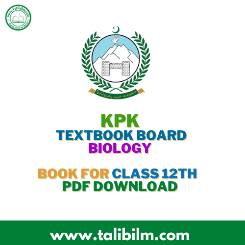 KPK Textbook Board Biology Book For class 12th 2022 | Free Pdf