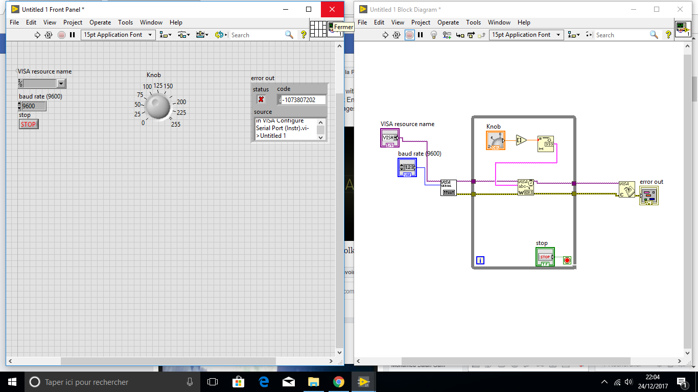 controle a PWM output in Arduino using LabView controle a PWM output in Arduino using LabView