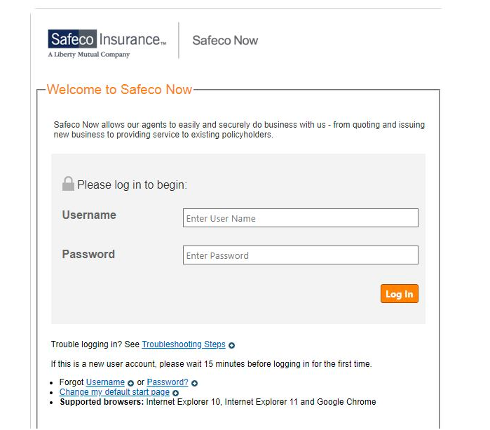 market survey: Safeco Agent Login Guide
